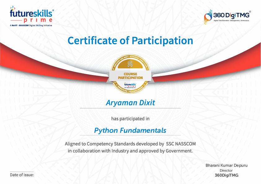 Python Fundamentals Course - 360DigiTMG